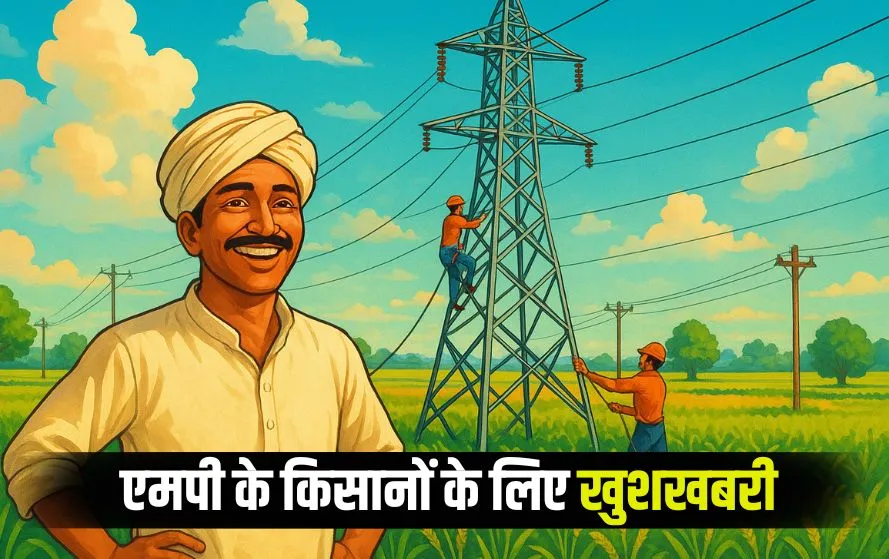 MP Kisan Electricity Tower Guideline: खेत में बिजली टॉवर लगाने पर 200% मुआवजा और लाइन बिछाने पर ...